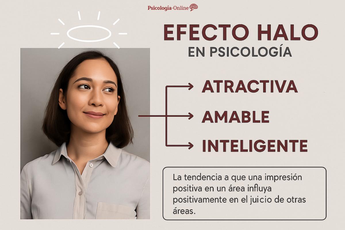Efecto halo: Qué es, cómo usarlo y ejemplos en psicología