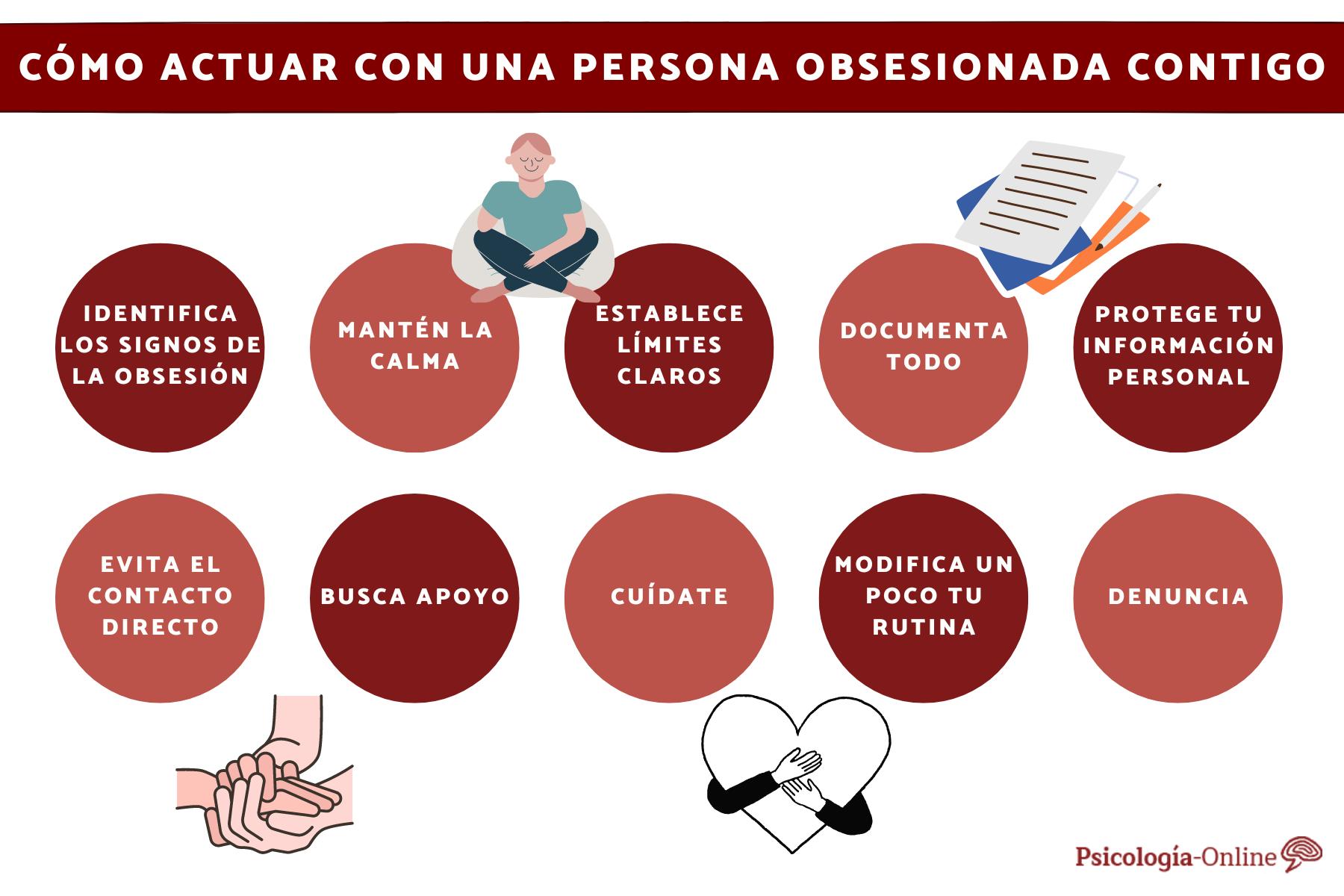 Cómo actuar con una persona obsesionada contigo