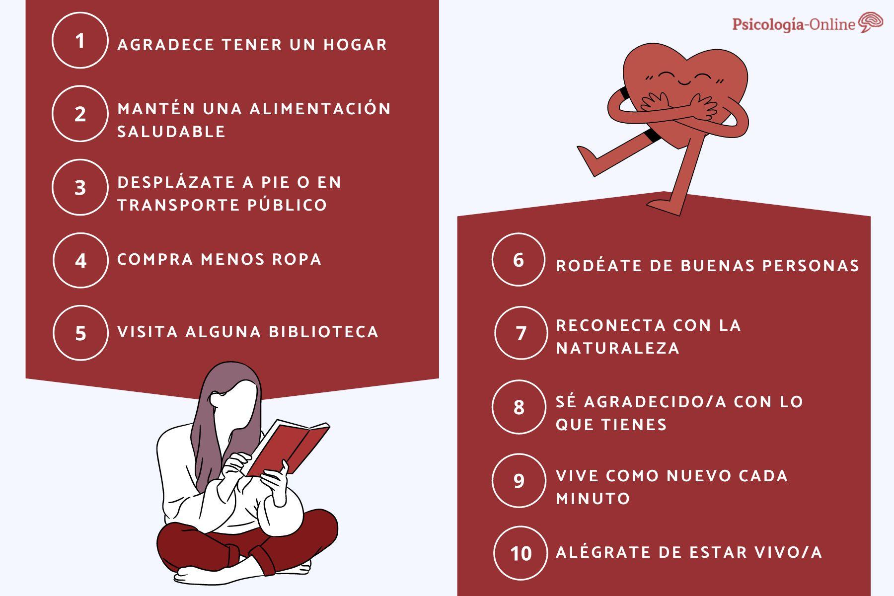 10 consejos para aprender a ser feliz con lo que tienes
