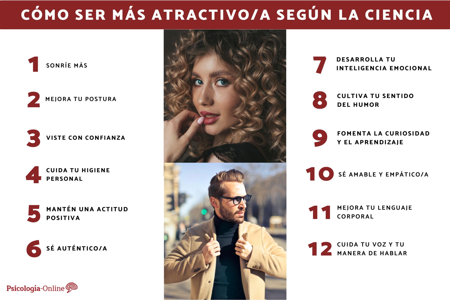 12 Formas de ser más atractivo según la ciencia