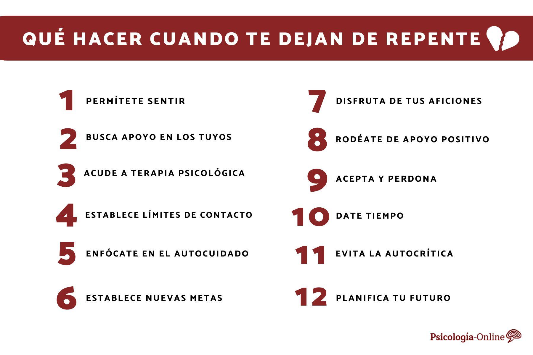 Qué hacer cuando te dejan de repente - 12 consejos Qué hacer cuando te dejan de repente - 12 consejos