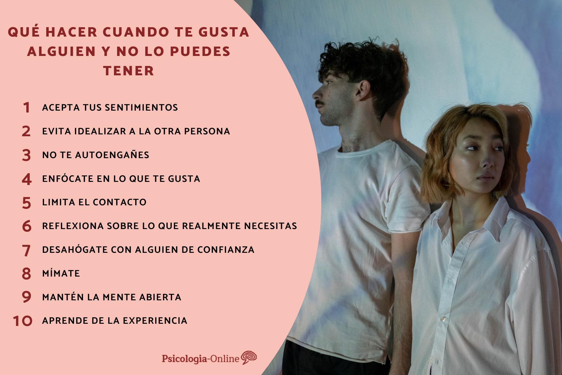 Qué hacer cuando te gusta alguien y no lo puedes tener