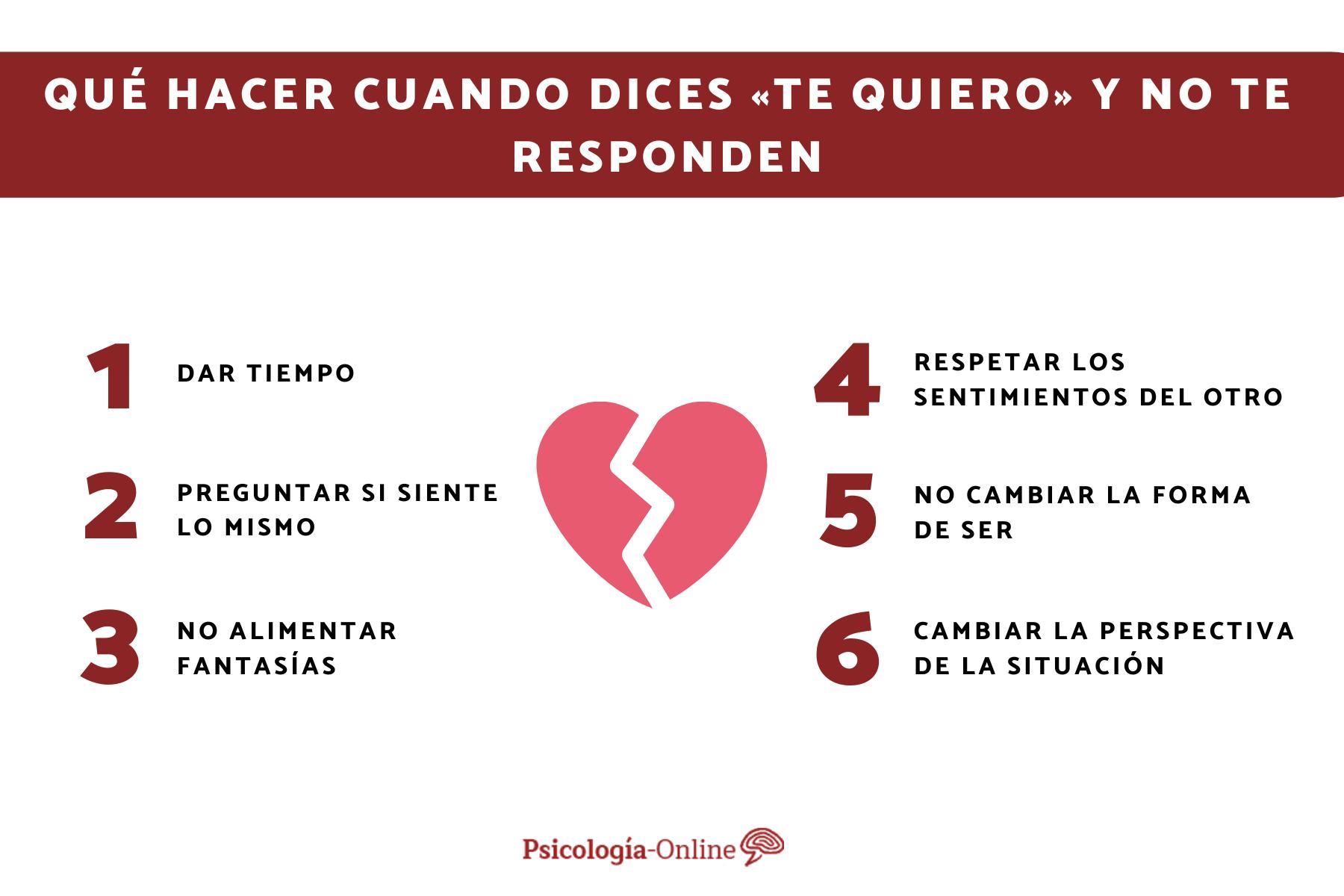 6 Consejos para cuando dices «te quiero» y no te responden