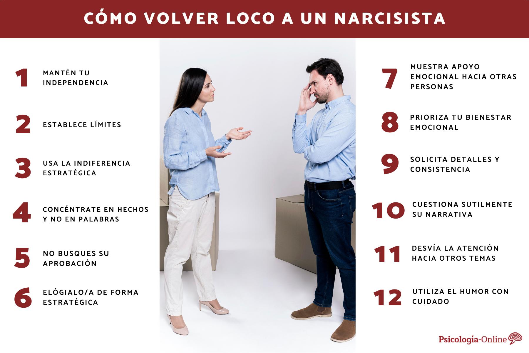 Cómo volver loco a un narcisista - 12 Consejos efectivos