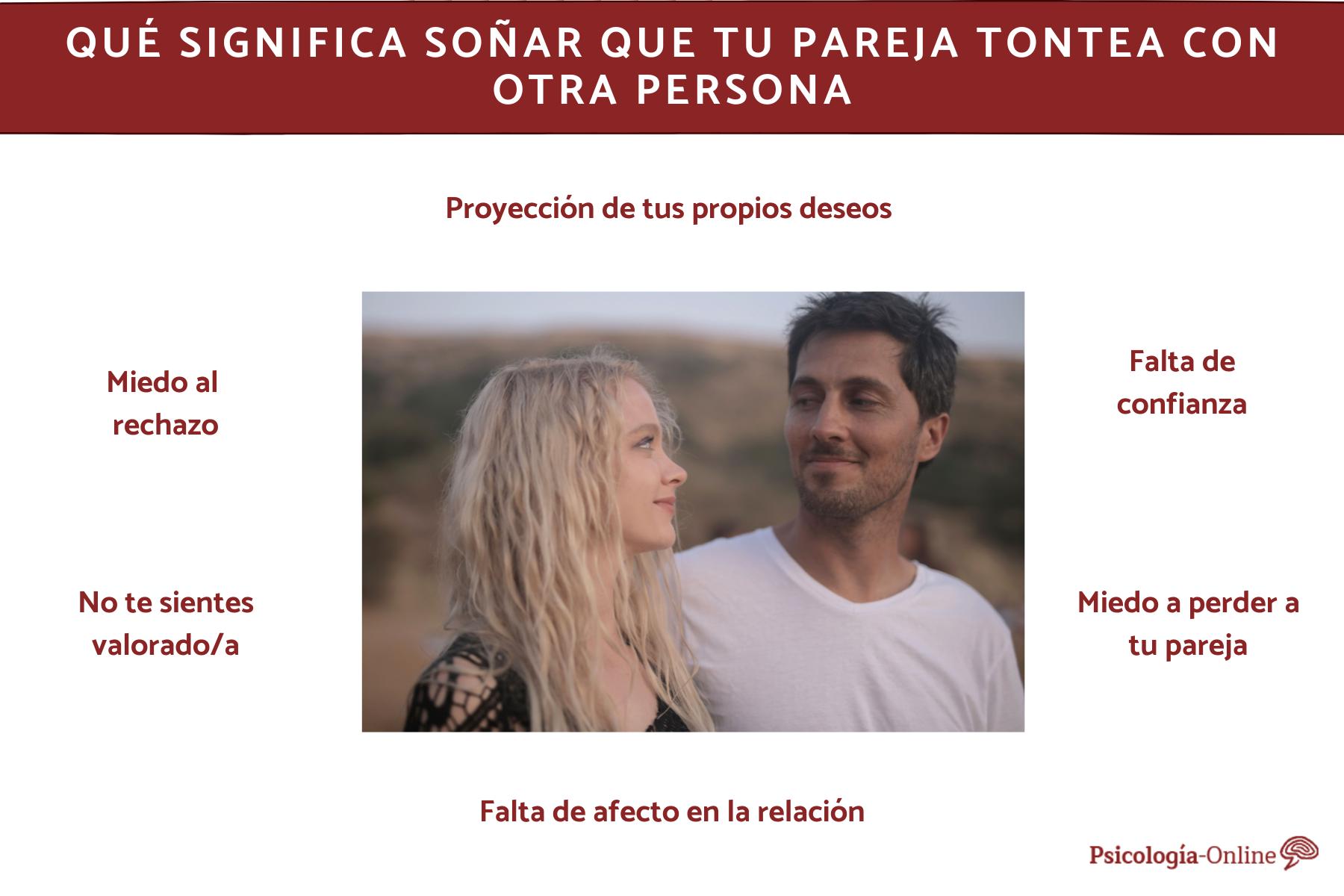 Qué significa soñar que tu pareja tontea con otra persona