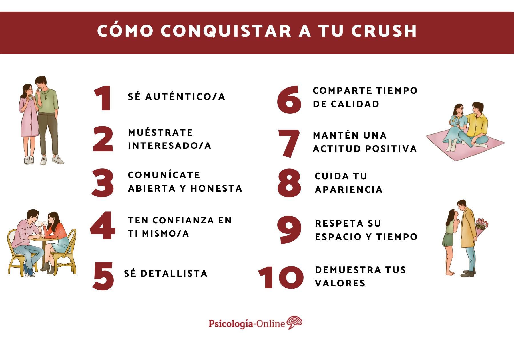 10 Consejos para conquistar a tu crush