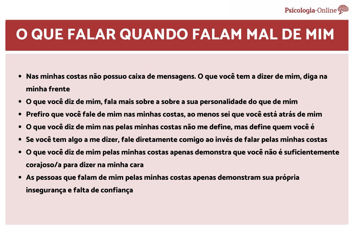 O que fazer quando alguém fala mal de mim