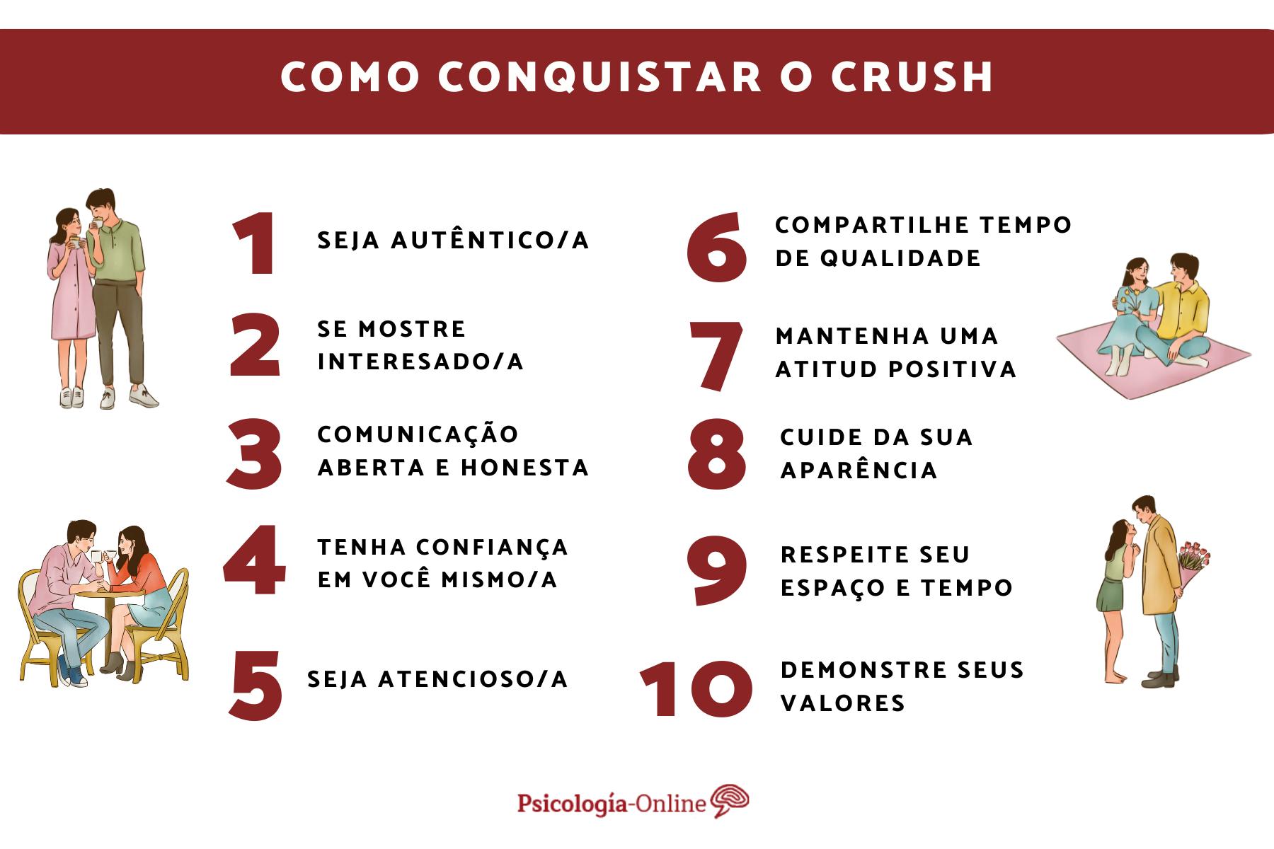 10 Dicas Sobre Como Conquistar O Crush
