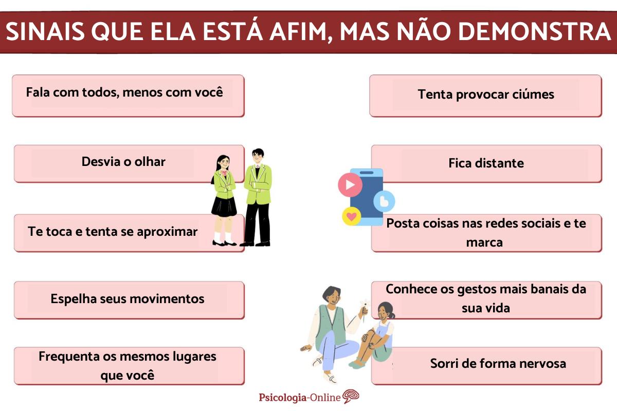 12 sinais que ela está afim, mas não demonstra