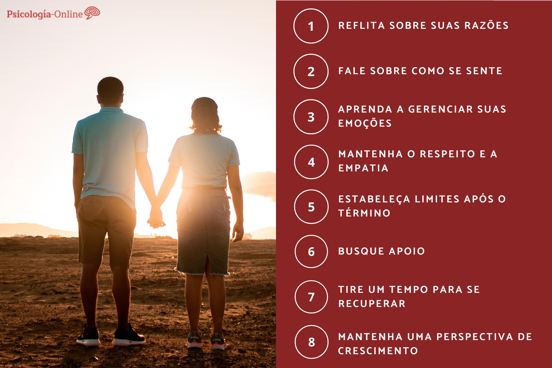 Como terminar um relacionamento gostando da pessoa